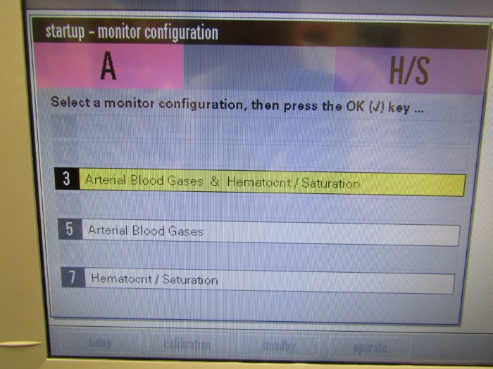 Terumo CDI 500 Gas Parameter Monitor System for sale
