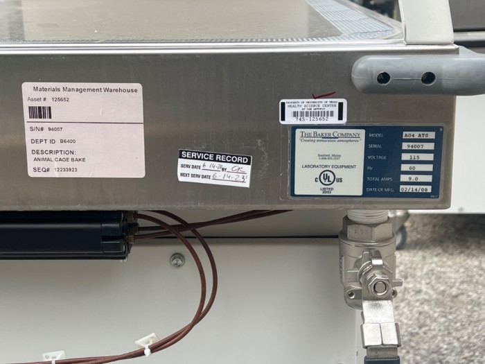 The Baker Company AniGard II Animal Transfer Station (Lot of 3) for sale