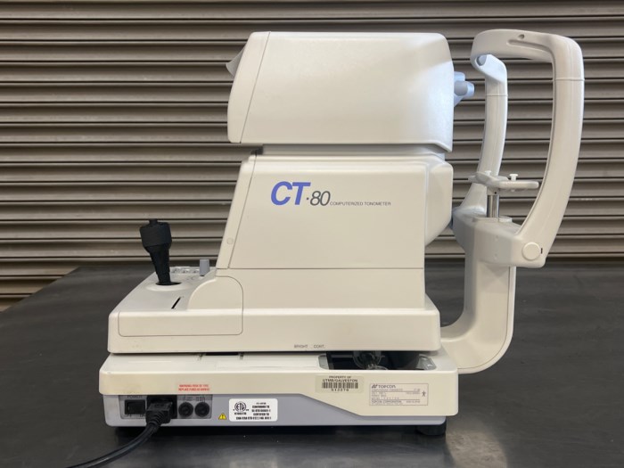 Topcon CT-80 Computerized Tonometer for sale
