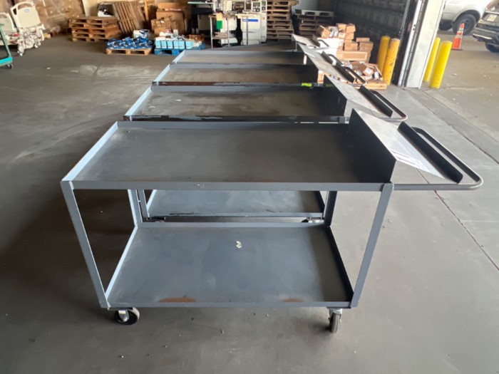 Uline Metal Stock Pick Carts (Lot of 5) for sale