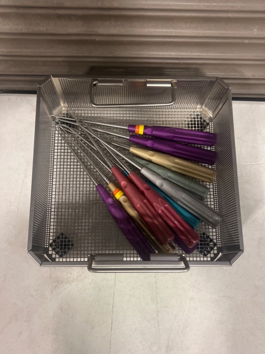 V. Mueller Stainless Instruments Neuro/Spine Surgical Tool W/ Autoclave ...