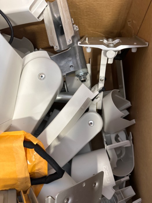 Variable Height Arm with slide in mounting Plate - Load Range 11-30 LB ...