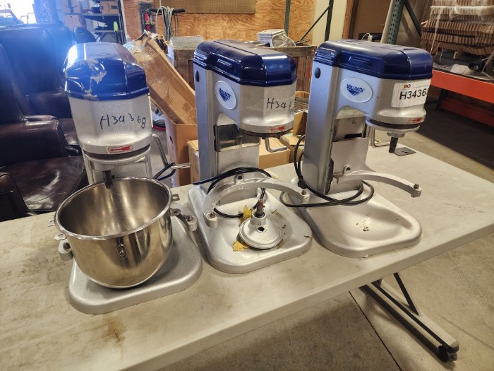 Vollrath Commercial Mixer(Lot of 3) for sale