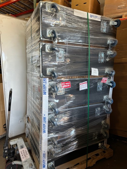 Wilson Shipping Cases for sale