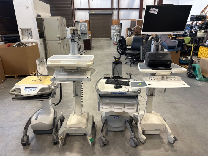 Wow Carts ( Computer Cart Work Stations ) (Lot of 4) for sale