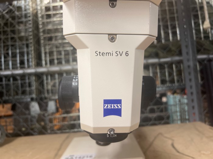Zeiss Stemi SV 6 Tabletop Microscope w/ Diagnostic Instruments Stand ...